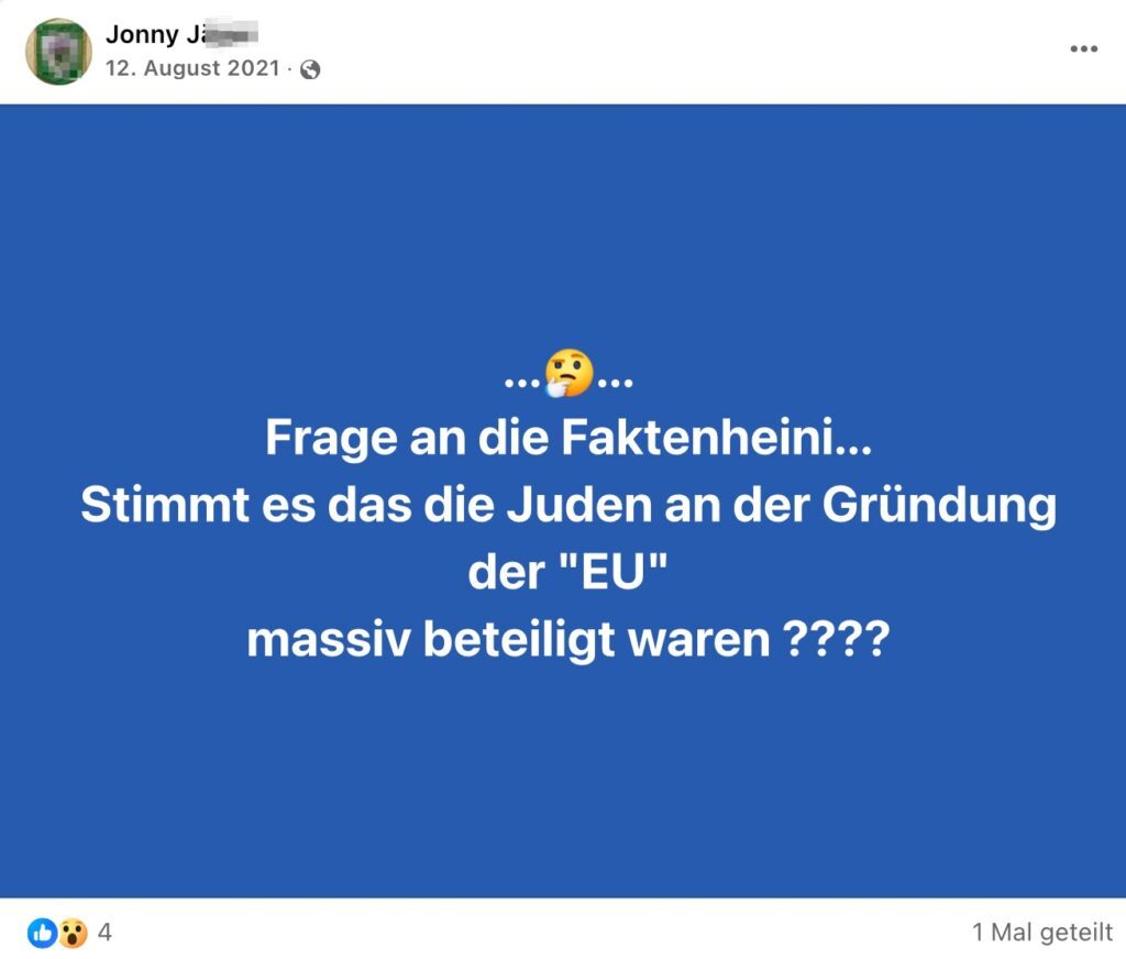 Between anti-Semitic whispers and scatological language