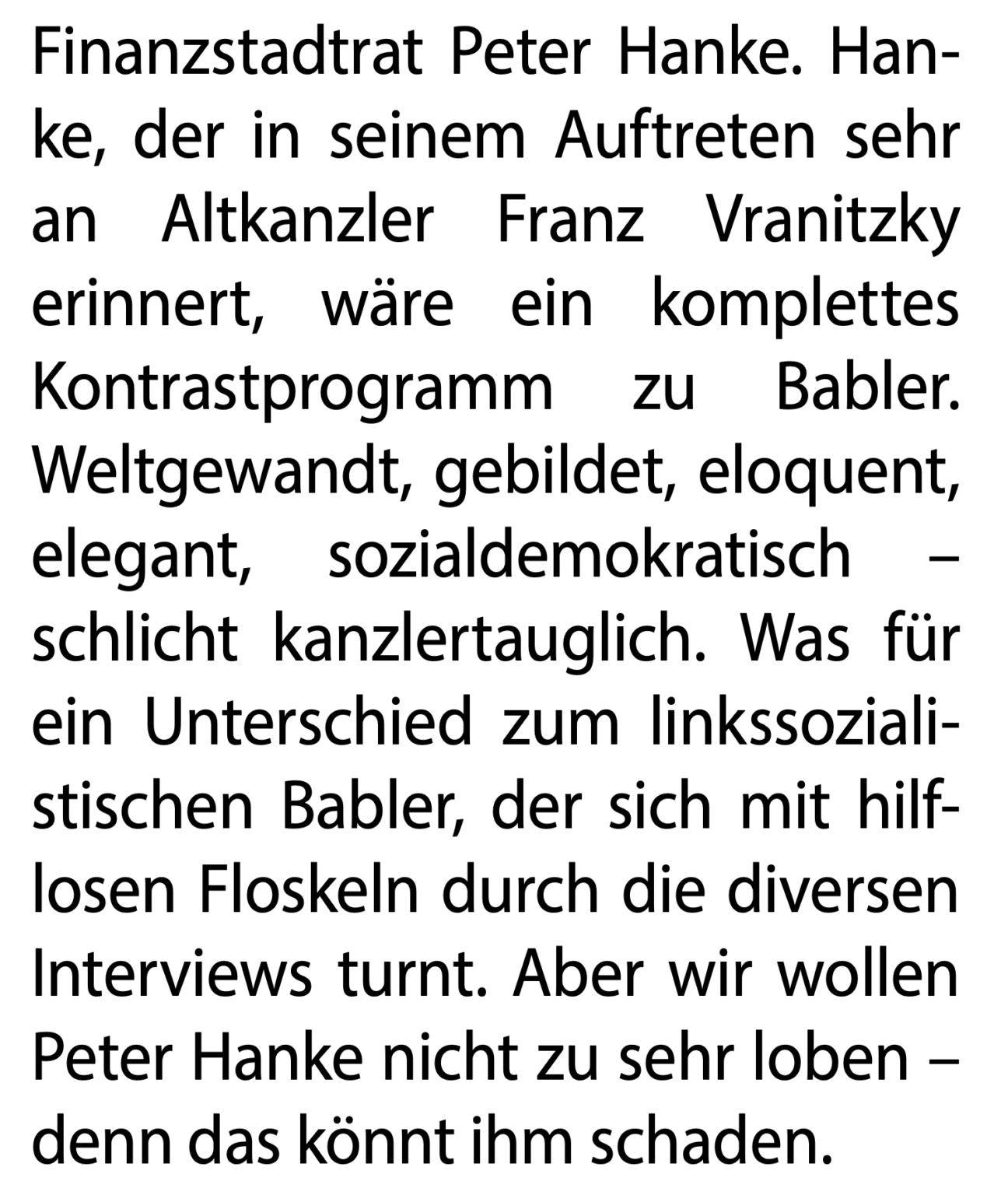 Gratis krant “Das Wien” aan de rechterkant