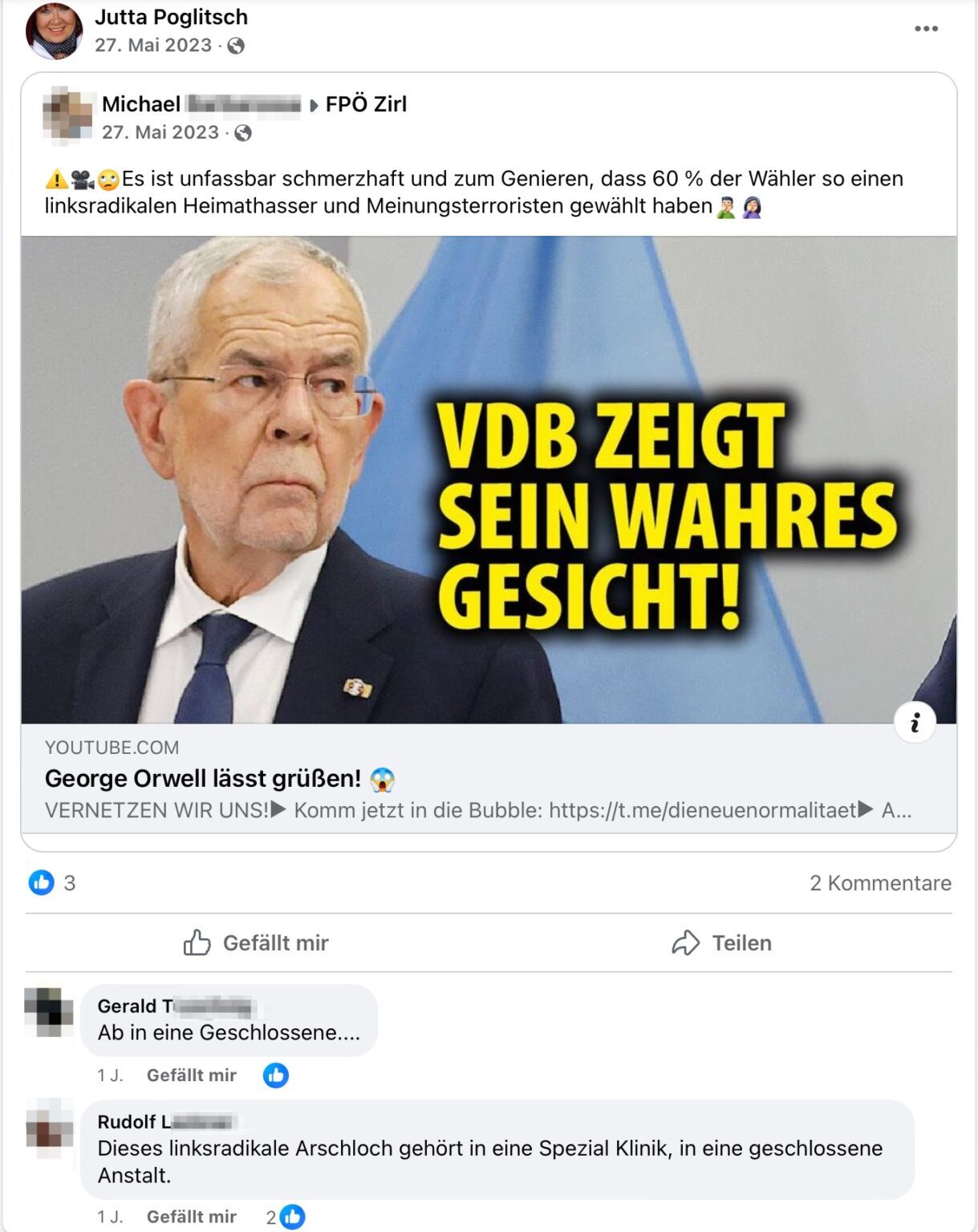 Graz FPÖ district party chairwoman (II): The madness is spreading