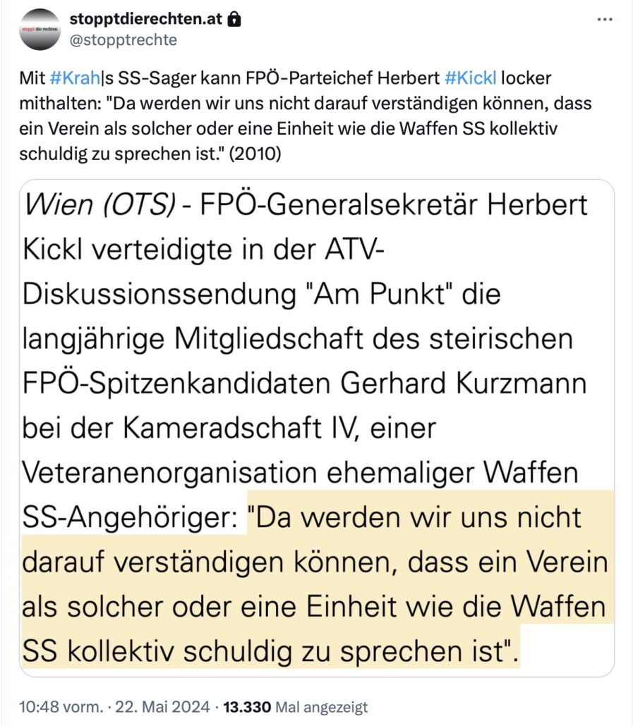 Mélange KW 21/24 (Part 2): Many processes, too little observation