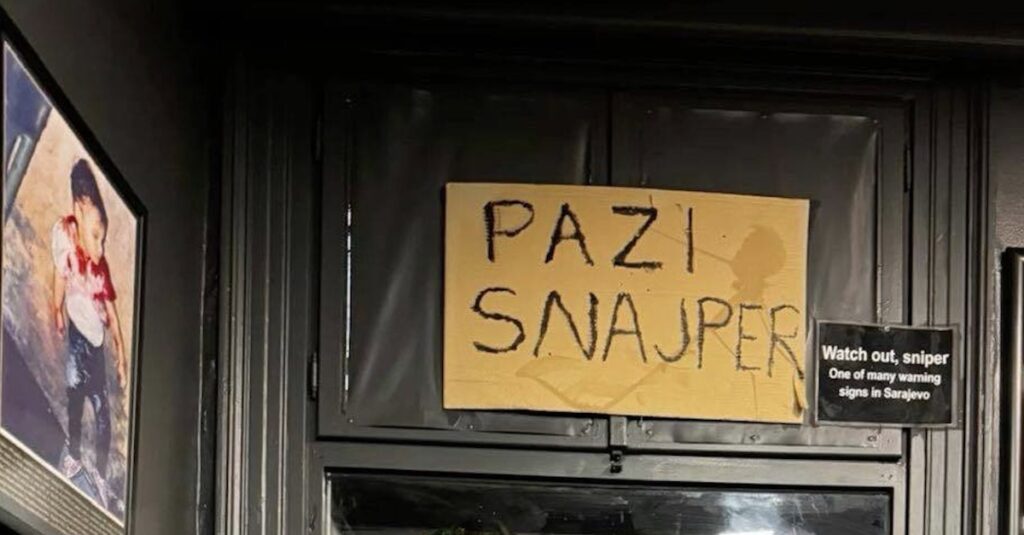 Heeft het Waldviertel “Grof” in Sarajevo op burgers gejaagd?