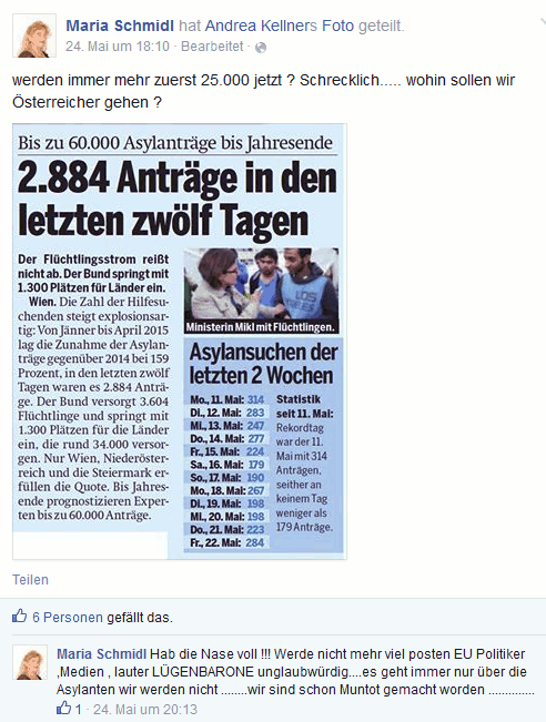 Gloggnitz: Nok et isolert tilfelle med komplikasjoner